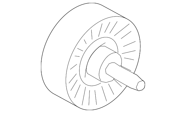 Genuine Idler Pulley for 2018-2024 Land Rover | Land Rover Part ...