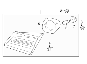 Genuine Bulb for 2001-2017 Acura Part# 34901-TK8-A01 | Curry Acura