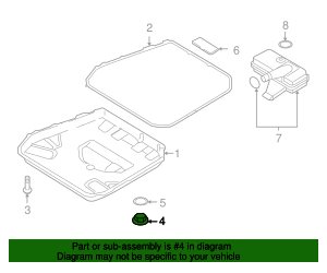 WHT-003-487 - Drain Plug - 2010-2011 Audi | European OEM Parts Direct