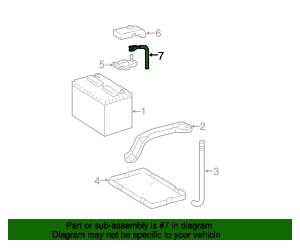 82122-06190 - Battery Cable 2012-2018 Toyota | AutoNation Parts