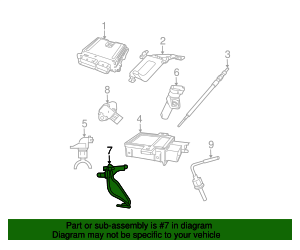2007-2009 Mopar Pressure Sensor 68089421ac | TascaParts.com