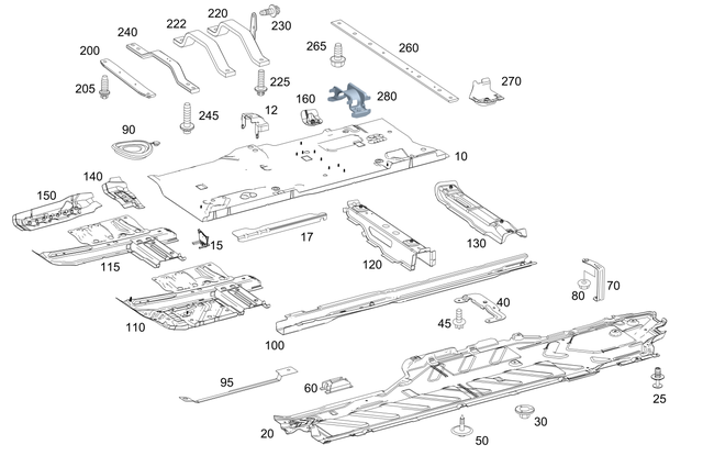 213-616-21-00 - Reinforcement Angle 1995-2023 Mercedes-Benz | Mercedes ...