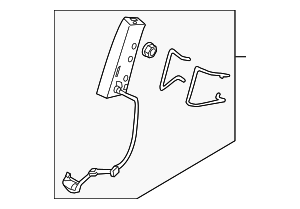 78050-SZT-A80 - Side Impact Inflator Module 2011-2016 Honda CR-Z ...