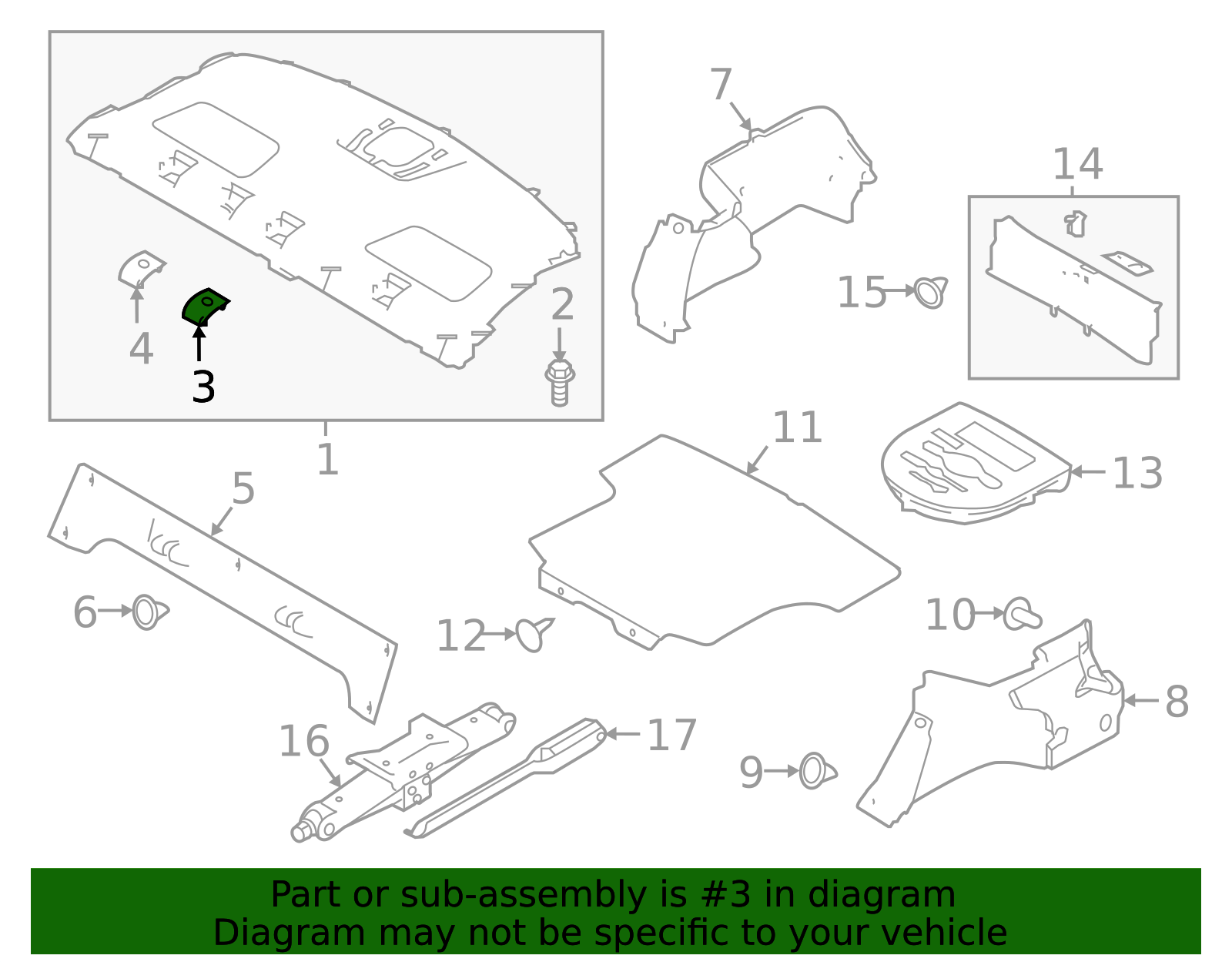 2019-2025 Nissan Anchor Cover 79980-6CA0A | Team Nissan Inc.