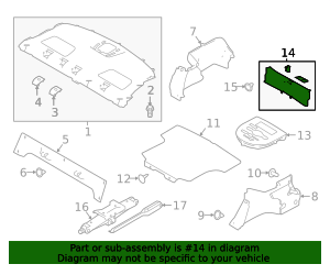 84920-6CA0A - Trunk Trim Scuff Plate 2019-2024 Nissan Altima ...
