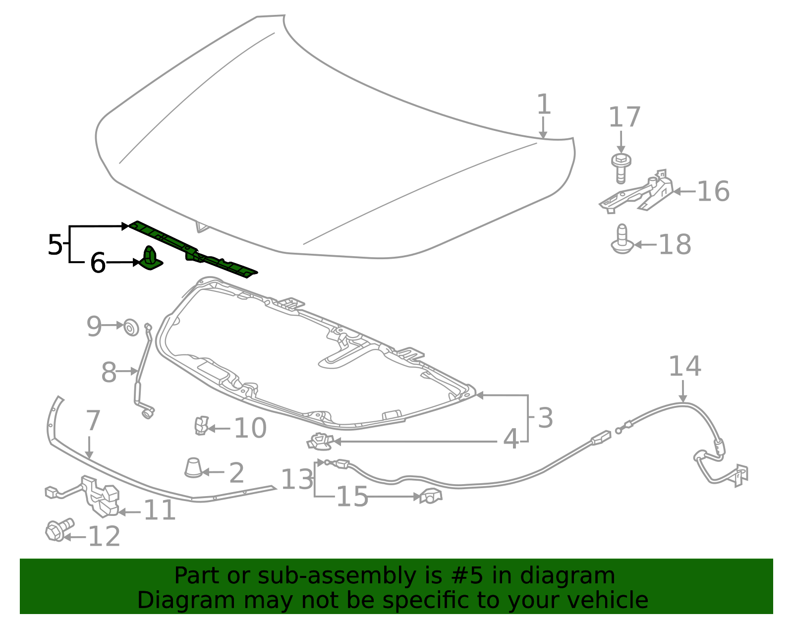 74144-T20-A00 - 2022-2025 Honda Civic - Protect Rubber | Genuine Honda ...