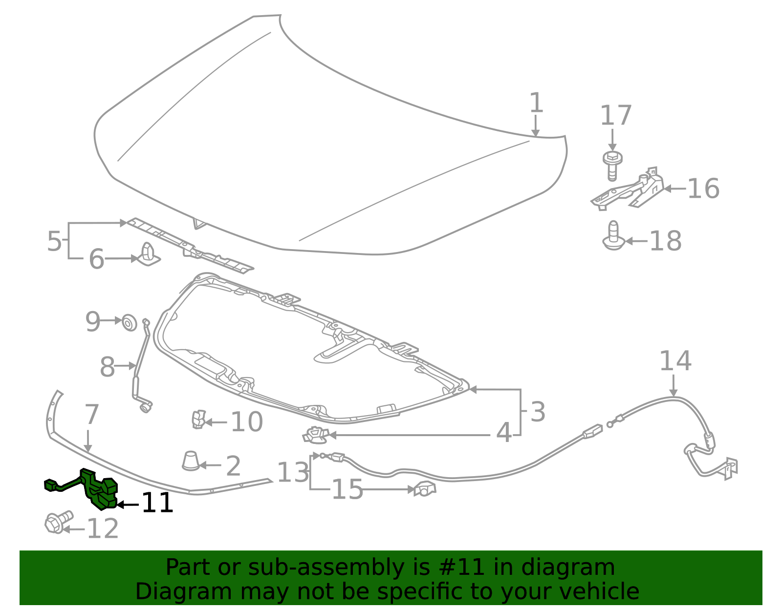 74120-T20-A01 - 2022-2025 Honda Civic - Lock | Genuine Honda Parts