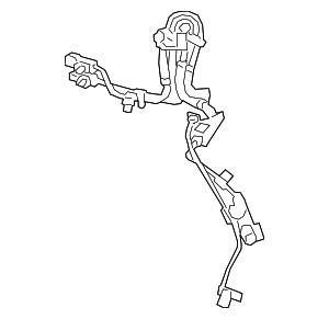 2020 GM Front Driver Side Wheel Speed Sensor Wiring Harness 84886787 ...