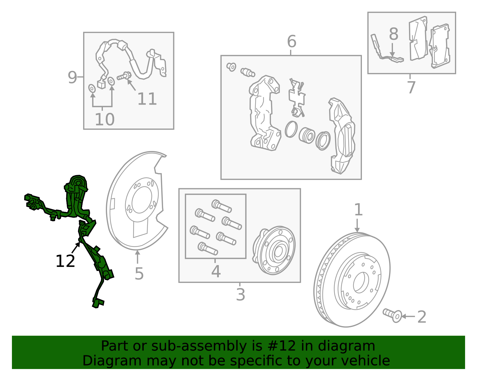 2019 GM Front Speed Sensor 85558760 GM | GMPartsDirect.com