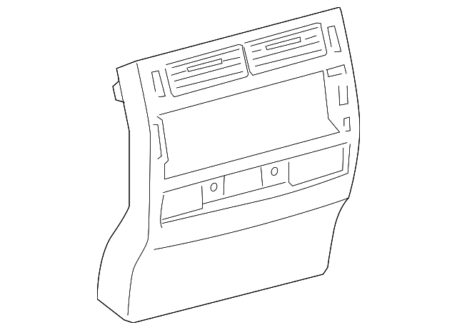 2016-2020 Toyota Land Cruiser Rear Cover 58903-60690-C0 | Toyota Parts ...