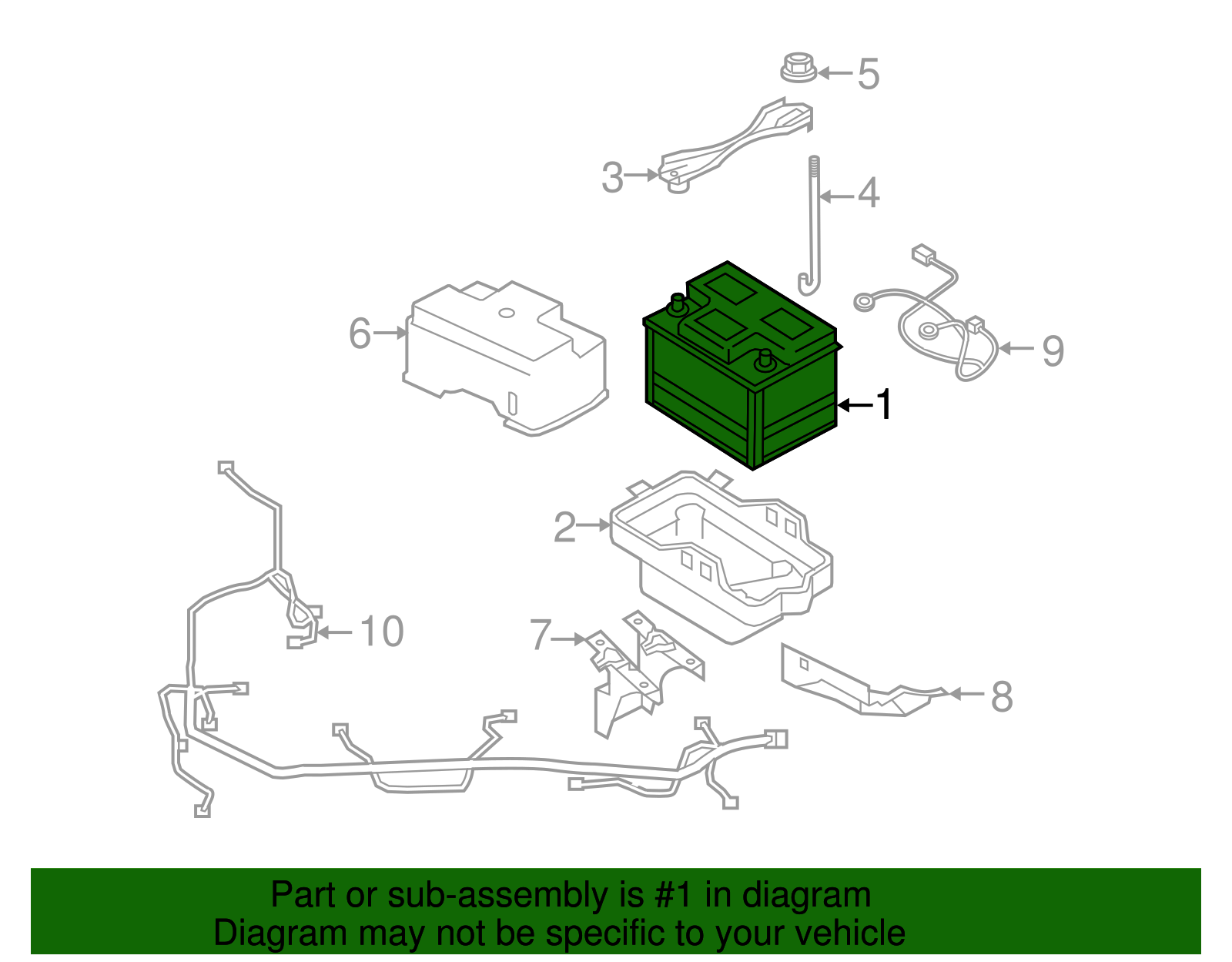 1995-2023 Ford Motorcraft™ Vehicle Battery BXT-40-R | OEM Parts Online