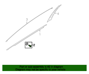 82290-3L000 - Door Belt Molding Screw 2006-2024 Hyundai | AutoNation Parts