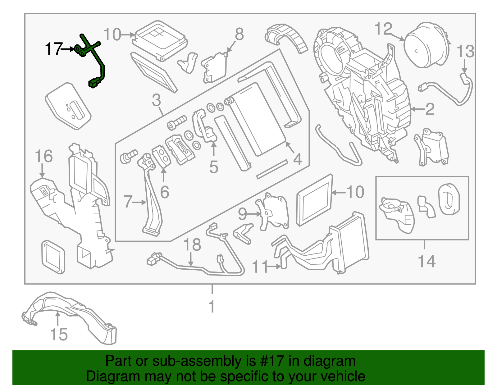 2011-2019 Nissan Temp Sensor 27720-CY100 | Melloy Nissan Parts