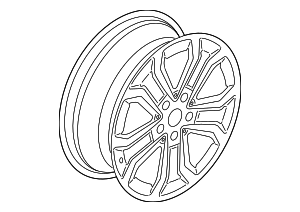 2015-2019 Mercedes-Benz Wheel, Alloy 205-401-02-00-64-7X21 | Retail ...