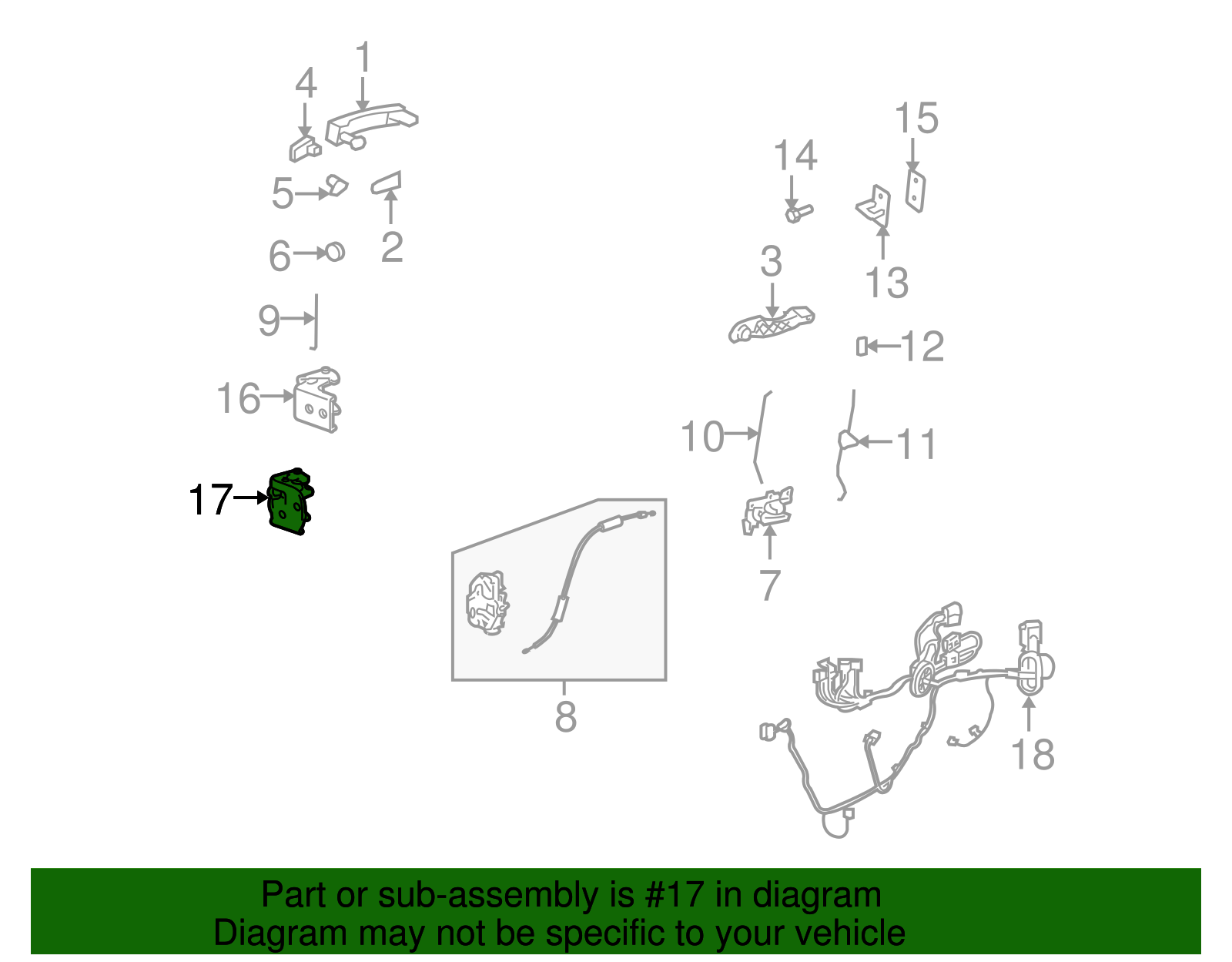 23436137 - OEM GM HINGE GMPartsCenter.net | GM Parts Center