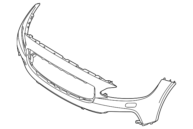 39845377 - Bumper Cover - 2018-2020 Volvo V90 Cross Country | Volvo OEM ...