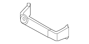 Audi OEM License Bracket Part# 4K0-807-349-B-9B9 | OEM Vehicle Parts