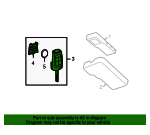 2010-2017 Chevrolet Remote Start Key, Coded 23316207 | QuirkParts