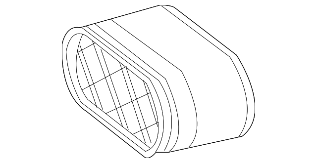 2003-2009 Hummer H2 Air Filter 15286805 GM | GMPartsDirect.com
