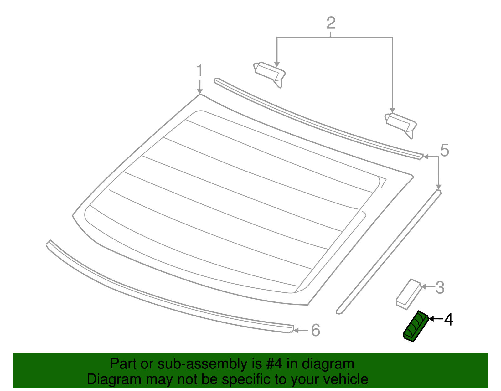 91501-S70-003 - Lift Gate Glass Fastener 1999-2025 Honda | Honda Parts ...
