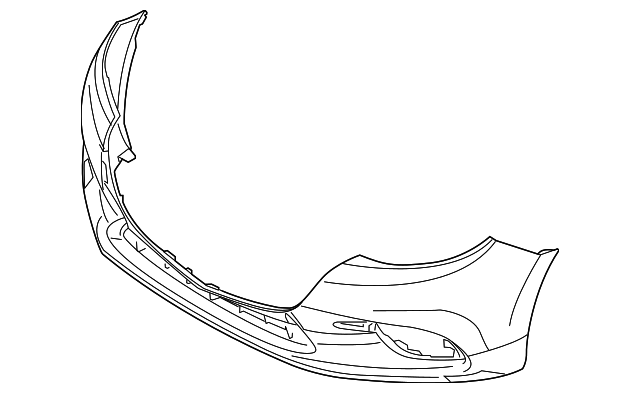 2017-2018 Mazda 3 Bumper Cover B63B-50-031B-BB | QuirkParts