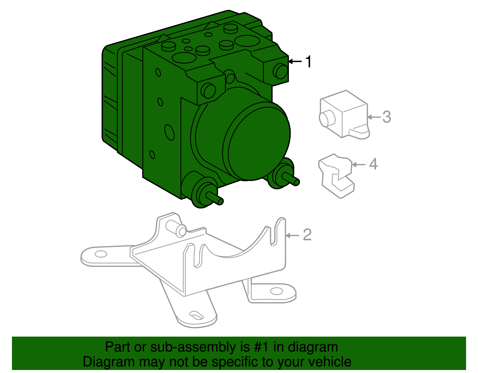 2012-2015 Toyota Tacoma Modulator Valve 44050-04104 | Toyota San Diego ...