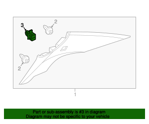 2013-2020 Acura Clip, Pillar Garnish (Black) 91561-TR0-A01 | Acura ...