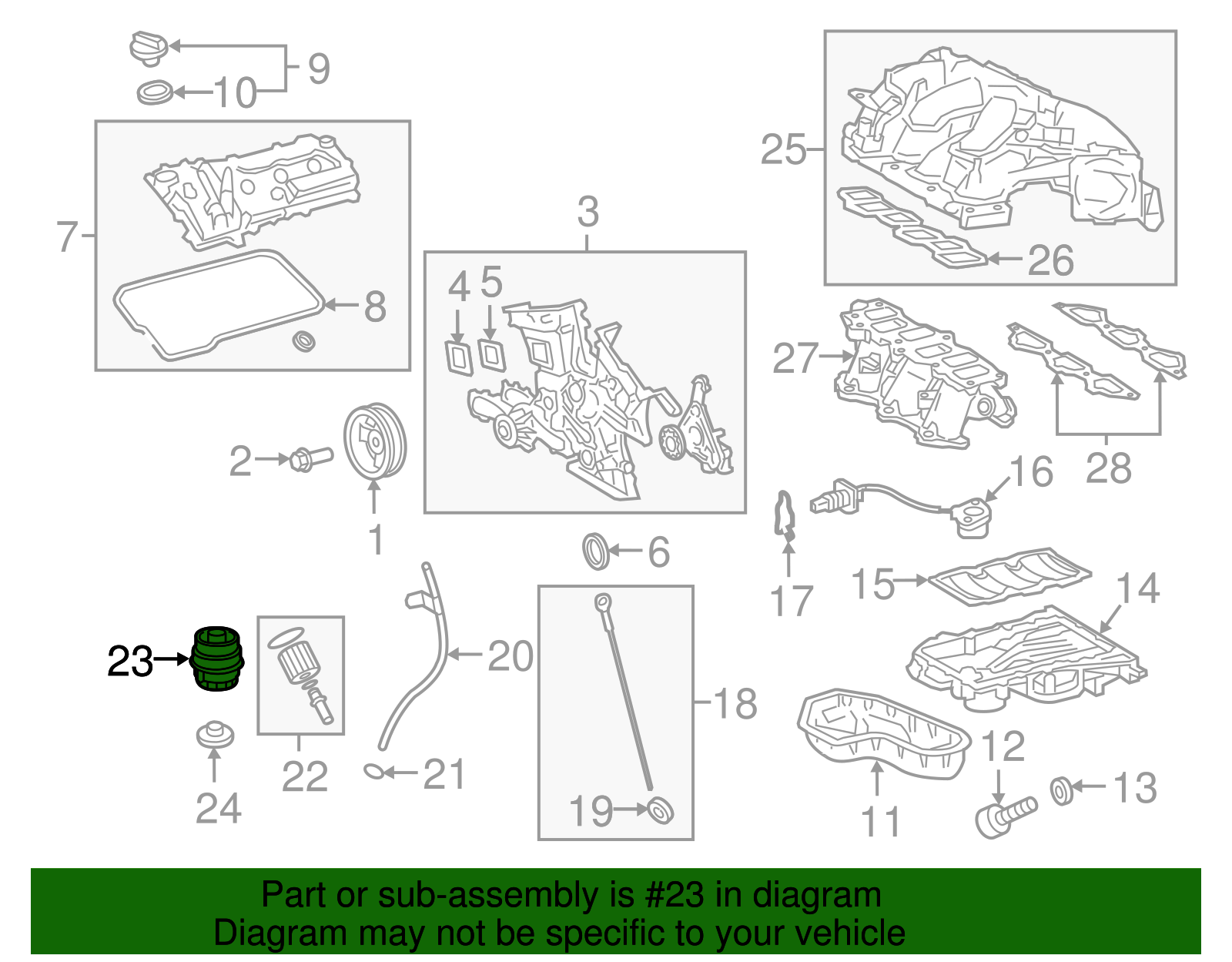 15620-36020 - Filter Housing 2013-2024 Lexus | Lexus of Stevens Creek Parts