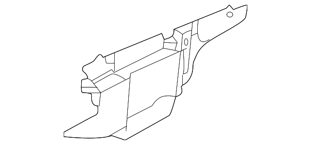 51718218346 - 1997-2003 BMW 540i Side Shield (51-71-8-218-346) | BMW of ...