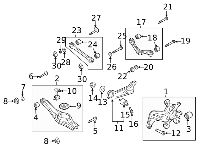 2017-2023 Hyundai Upper Control Arm 55100-F2BA0 | World OEM Parts Hyundai