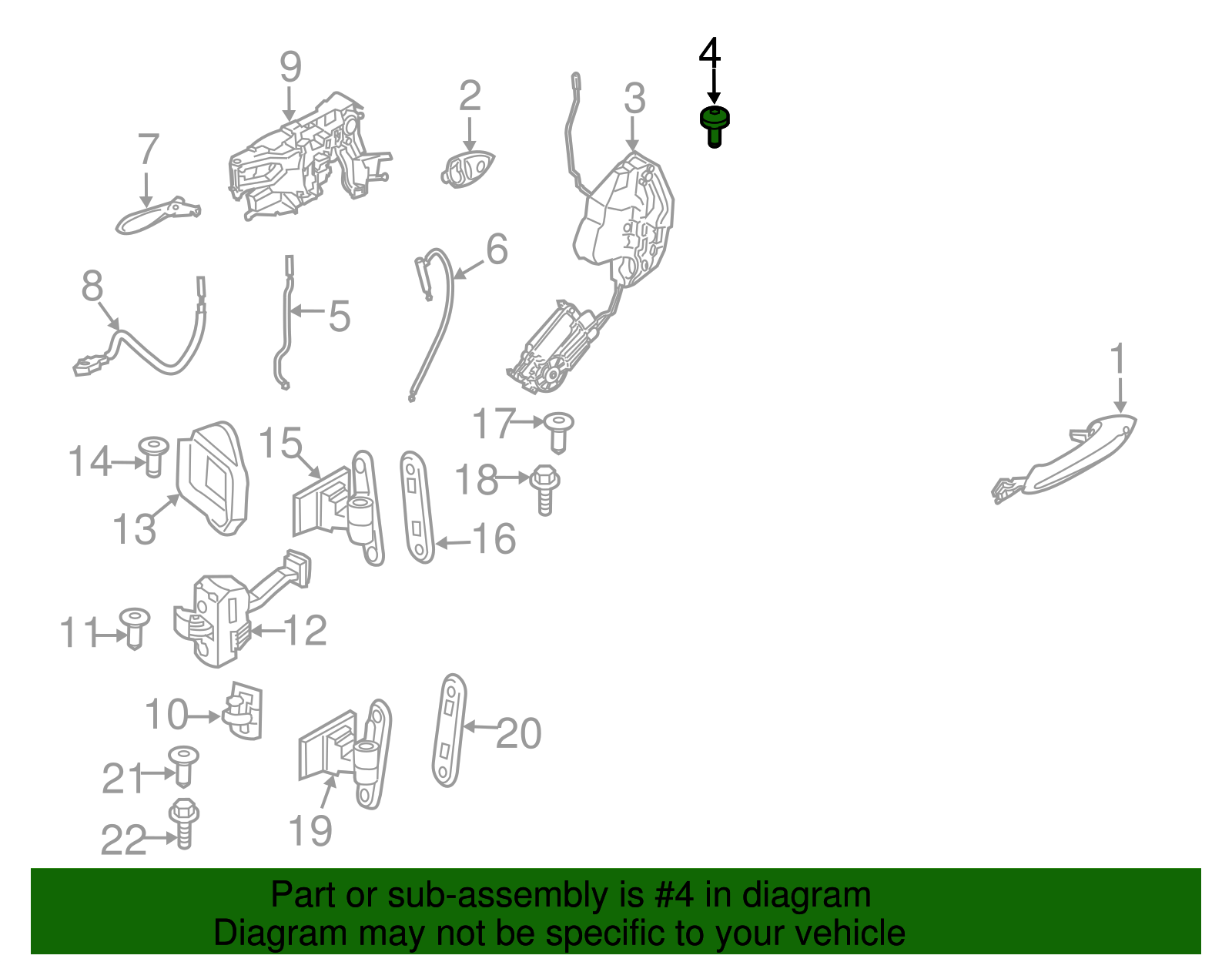 7147186859 - 2007-2019 BMW Lock Bolt (07-14-7-186-859) | BMW of South ...