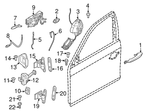 51217229462 - Lock - 2012-2016 BMW | BMW OEM Parts Store
