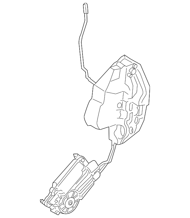 Genuine BMW 51-21-5-A36-E22 | Door Lock Actuator Motor | FREE Shipping ...