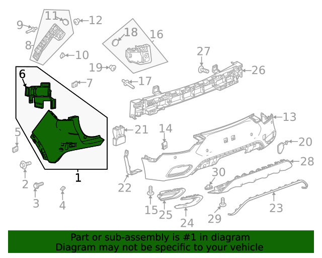 2021-2023 Buick Encore GX Fascia 42766376 | AutoNationParts.com