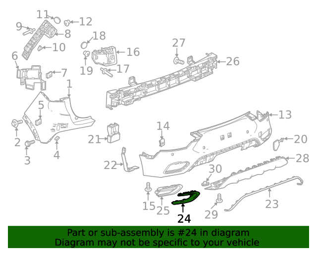 2020-2021 Buick Encore GX Side Molding 42664206 | GMPartsDirect.com
