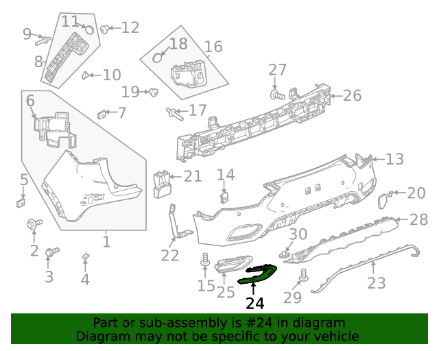 2020-2024 Buick Encore GX Side Molding 42664206 GM | GMPartsDirect.com