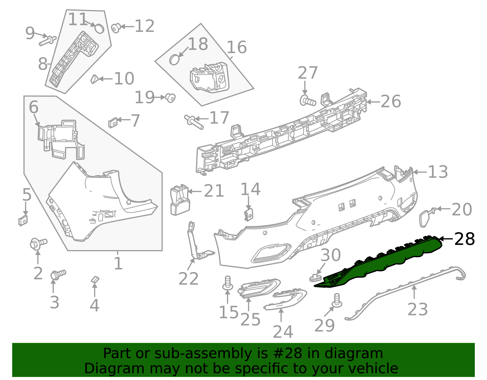 2023 Buick Encore GX Valance Panel 42819882 GM | GMPartsDirect.com