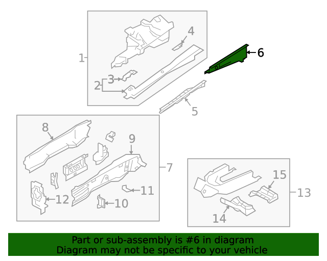 2019-2024 Mazda 3 Rear Reinforced BDTS-54-271 | Florida Mazda Parts