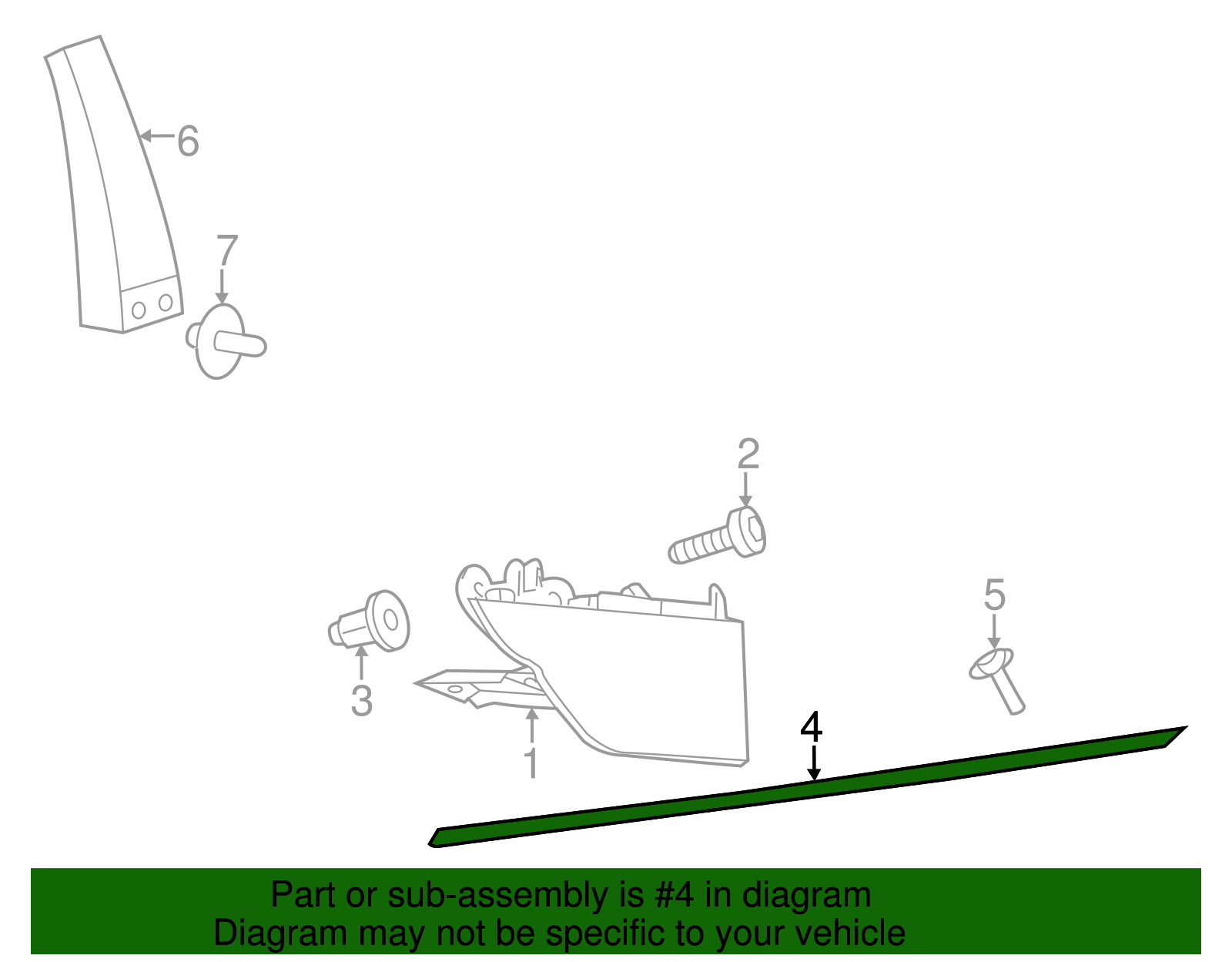 2011-2016 Volkswagen Jetta Rocker Molding 5C6-853-856-9B9 | VW Direct ...