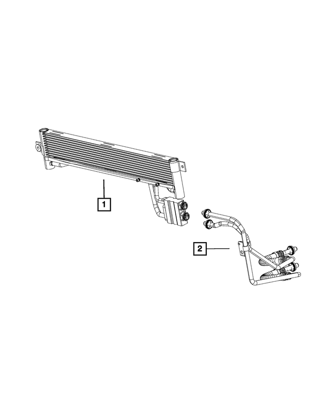 2014-2023 Jeep Cherokee Transmission Oil Cooler 68399021AB | Mopar eStore