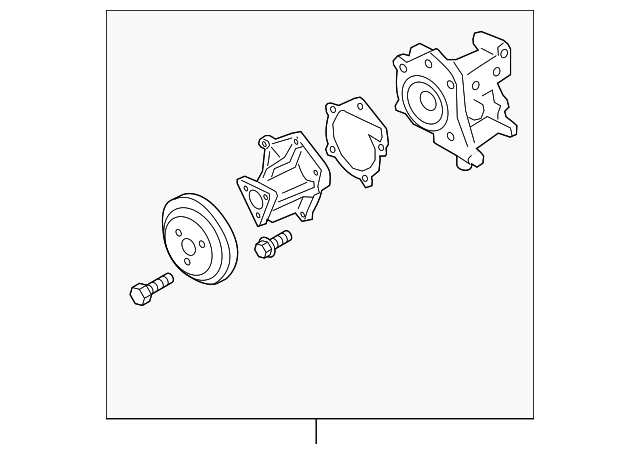 2019-2023 Genesis G70 Pump Assembly Coolant 25110-2CTA0 | World OEM ...