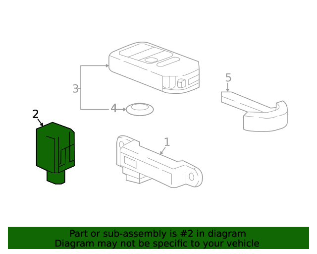 2022-2024 Honda Warning Buzzer 74940-T00-Z01 | Genuine Honda Parts