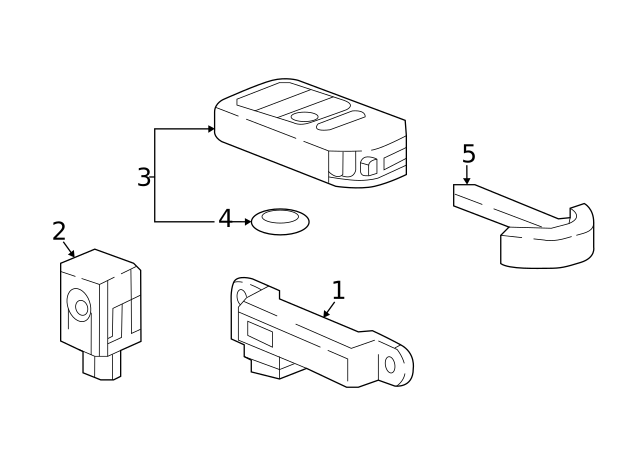 Buzzer Assembly Smart 74940-T00-Z01 | OEM Parts Online