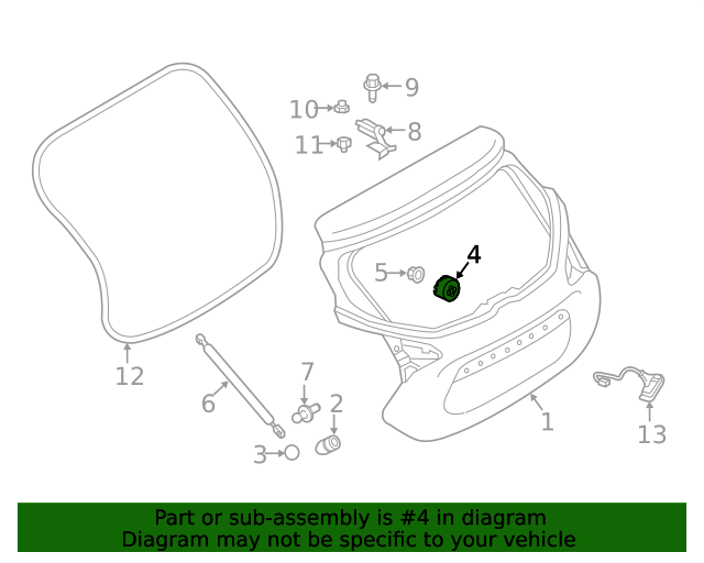 90870-5RB0A - Damper 2018-2024 Nissan | Nissan Parts & Accessories Online