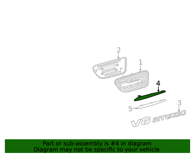 2016-2021 Mercedes-Benz Upper Trim 190-881-06-23 | MB OEM Parts