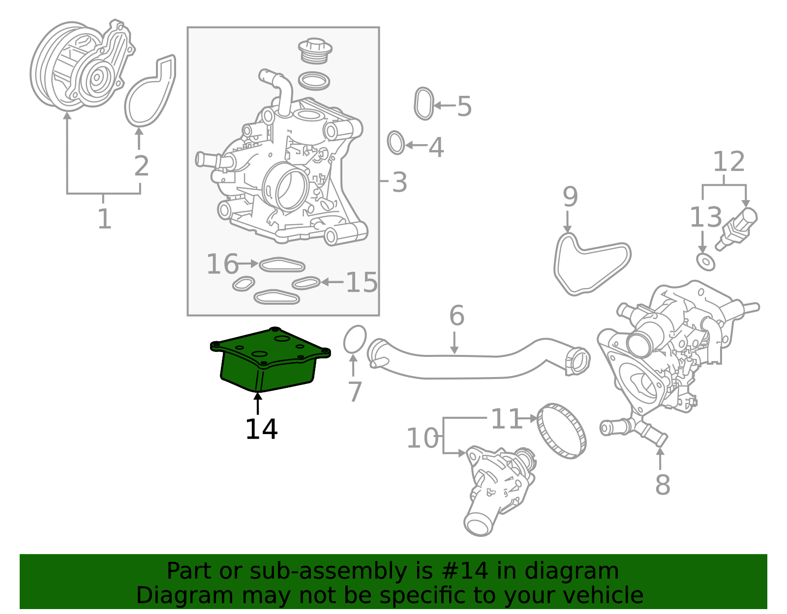 15500-RPY-G01 - Engine Oil Cooler 2017-2021 Honda Civic | AutoNation Parts