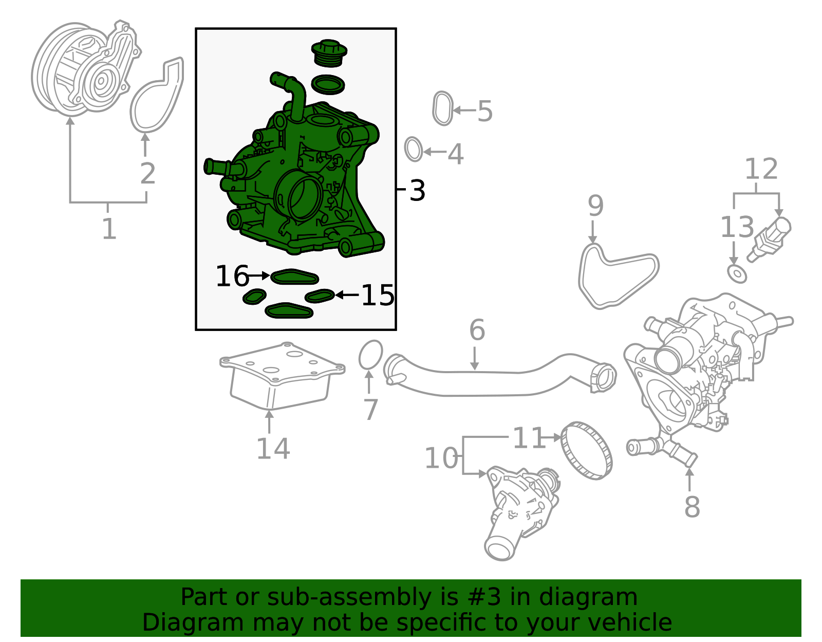 2017-2021 Honda Civic Water Manifold 19410-RPY-G00 | Retail Performance ...