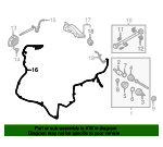 FL3Z-7A785-A - Vacuum Tube - 2015-2018 Ford F-150 | Lasco Auto Parts