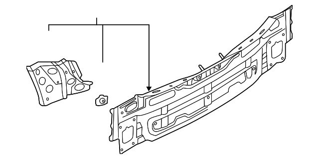 8V5-813-331-TB - Rear Body Panel 2015-2018 Audi | Audi OEM Parts