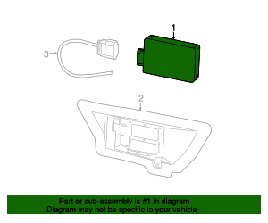 84440527 - Side Obstacle Detection Control Module 2013-2016 GM ...